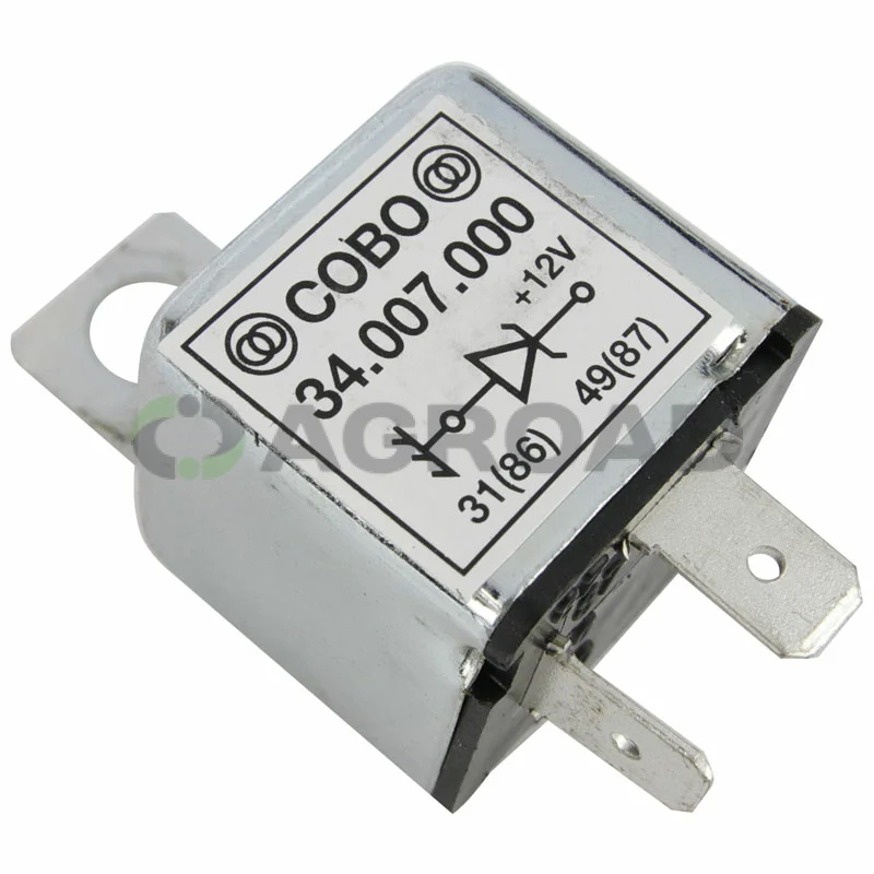 Relé COBO | 5137958 - Agroad - sortiment náhradních dílů pro traktory ...